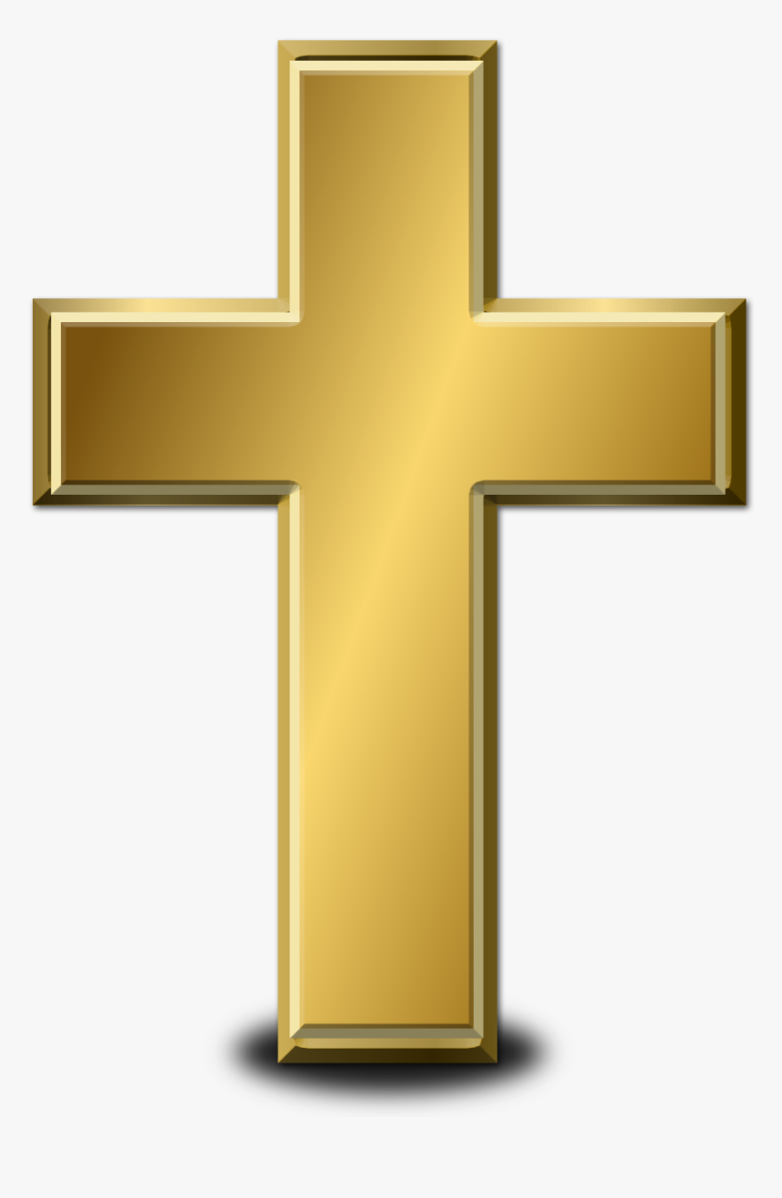 Transparent Background Gold Cross, HD Png Download , Transparent Png ...