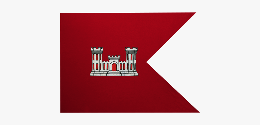Us Army Engineer Guidons, HD Png Download , Transparent Png Image - PNGitem