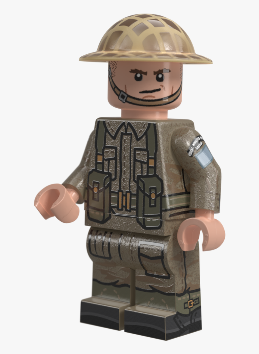 Wwii Canadian Infantry - Lego Ww2 Canadian Soldier, HD Png Download ...