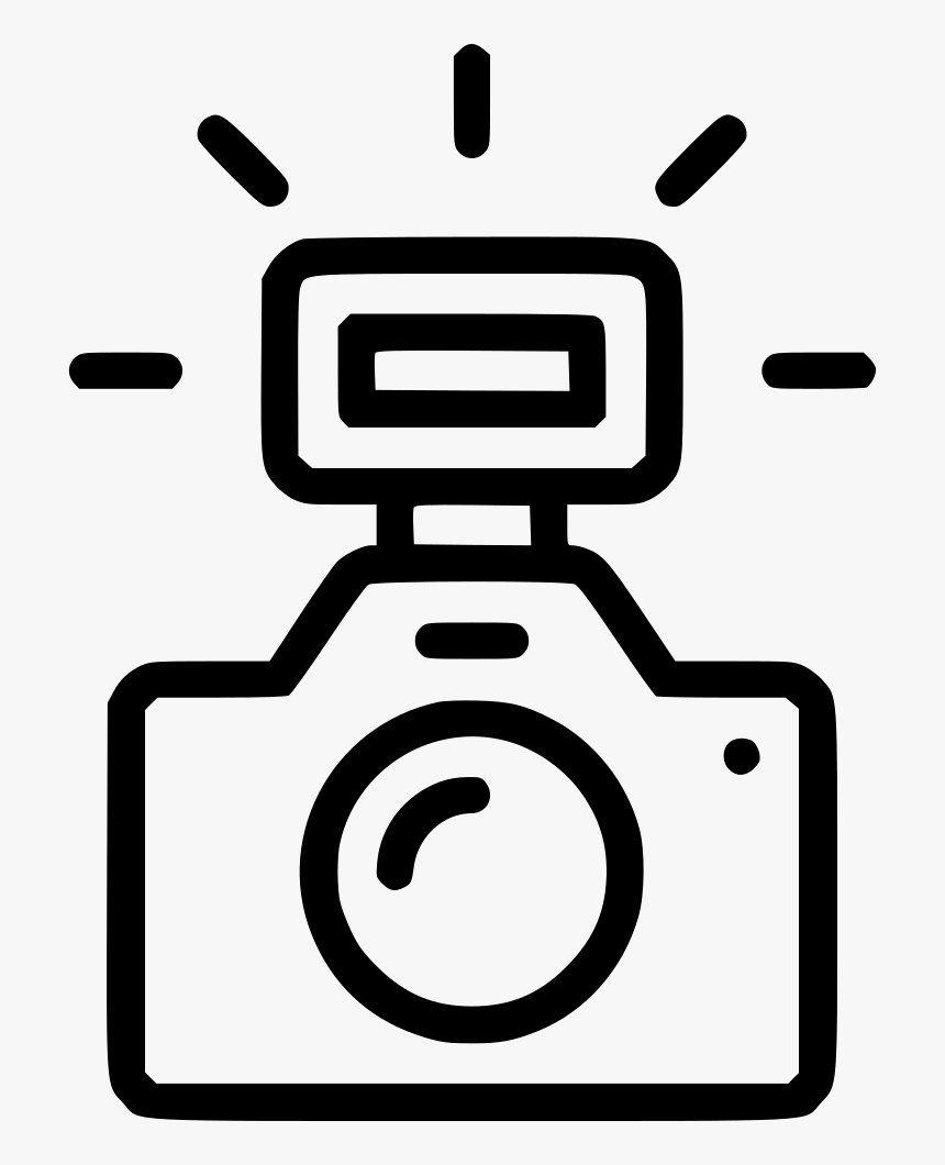 Transparent Flash Clipart - Camera With Flash Icon, HD Png Download ...