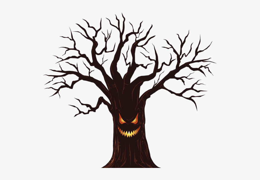 Halloween Spooky Tree Png - Spooky Tree Clipart, Transparent Png ...