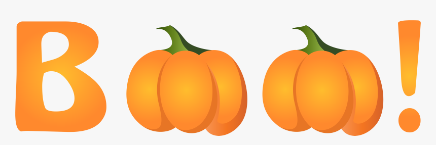 Boo Clipart Transparent Background - Pumpkin, HD Png Download ...