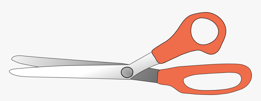 Scissors Slightly Open - Free Scissors Clip Art, HD Png Download ...