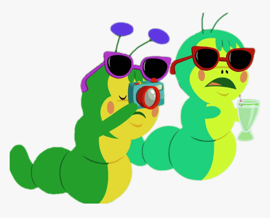 Julius Jr Characters Sylvia And Gloria The Caterpillars - Caterpillar ...