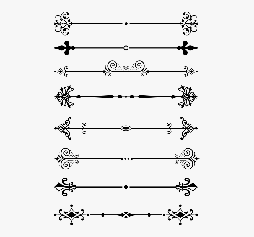 Text Dividers Png, Transparent Png , Transparent Png Image - PNGitem