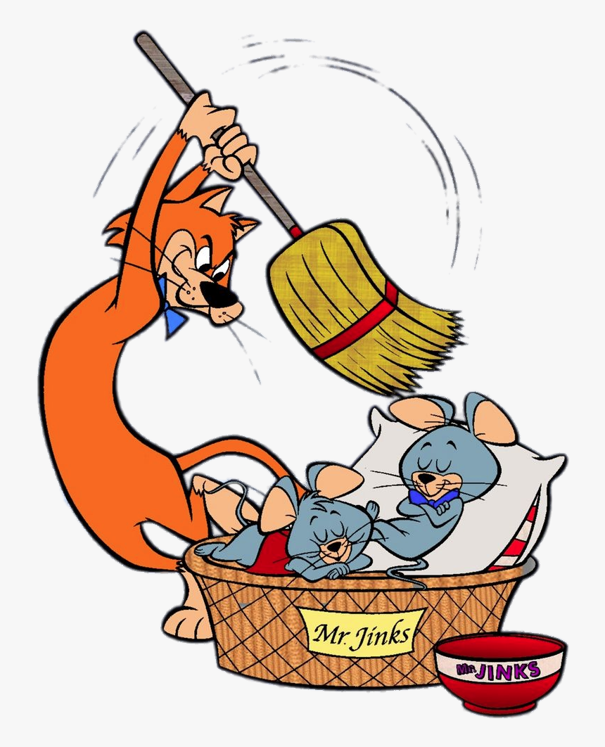Mr Jinks Chasing Pixie And Dixie, HD Png Download , Transparent Png ...