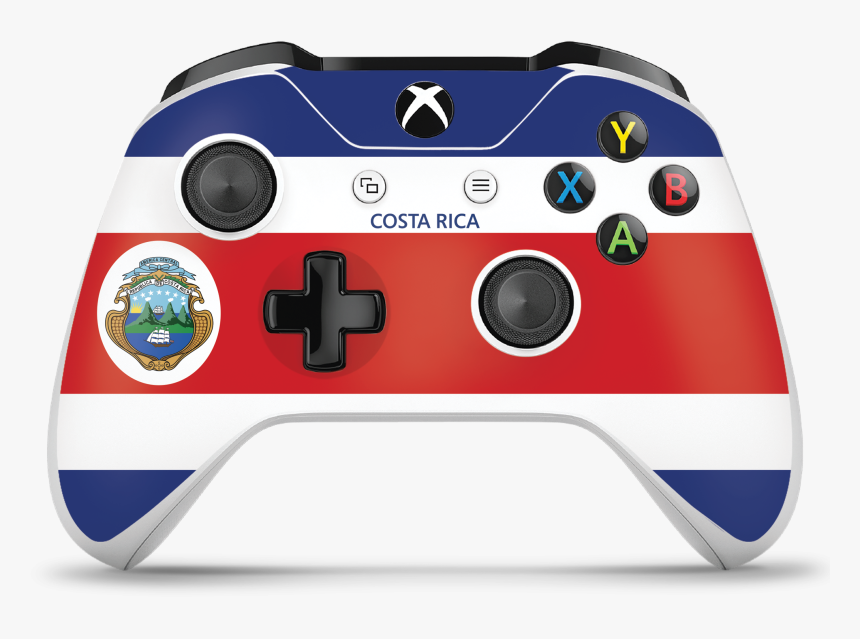 Xbox One Costa Rica Flag Controller Skin, HD Png Download , Transparent ...