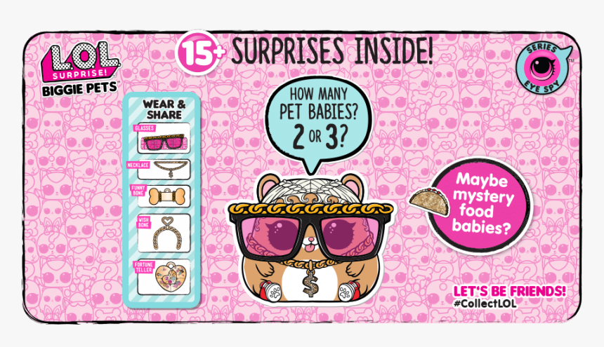 Lol Surprise Biggie Pets Mga, HD Png Download , Transparent Png Image ...