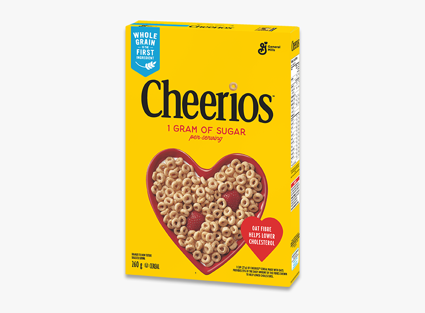 A Box Of Cheerios Cereal, HD Png Download , Transparent Png Image - PNGitem