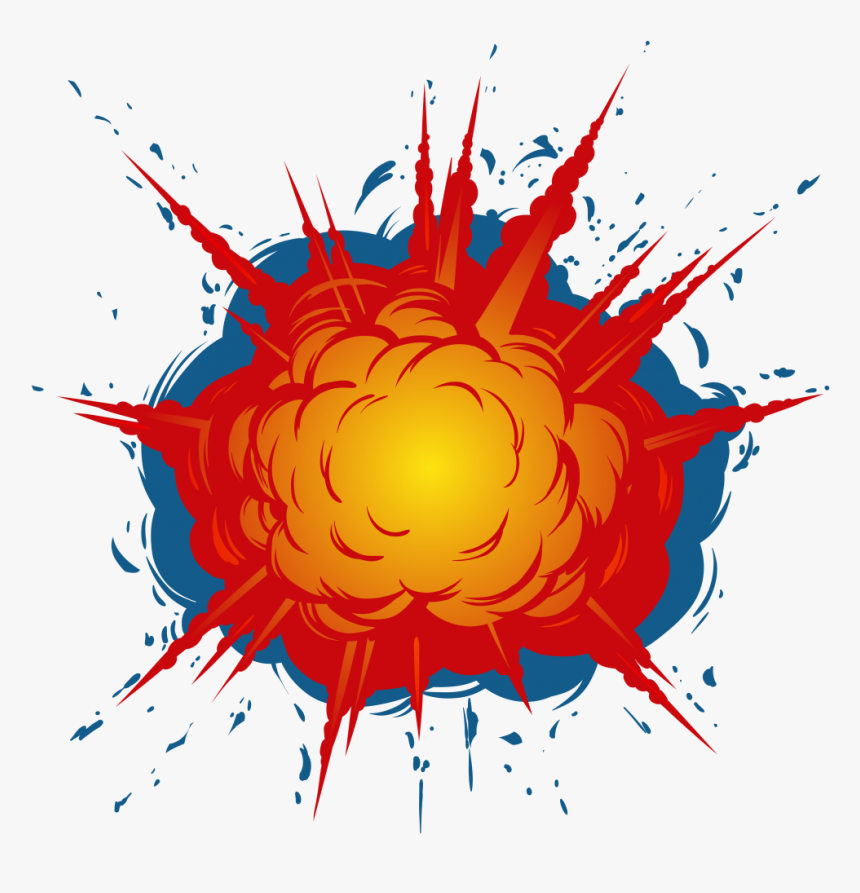 Explosion Clip Art Transparent, HD Png Download , Transparent Png Image ...
