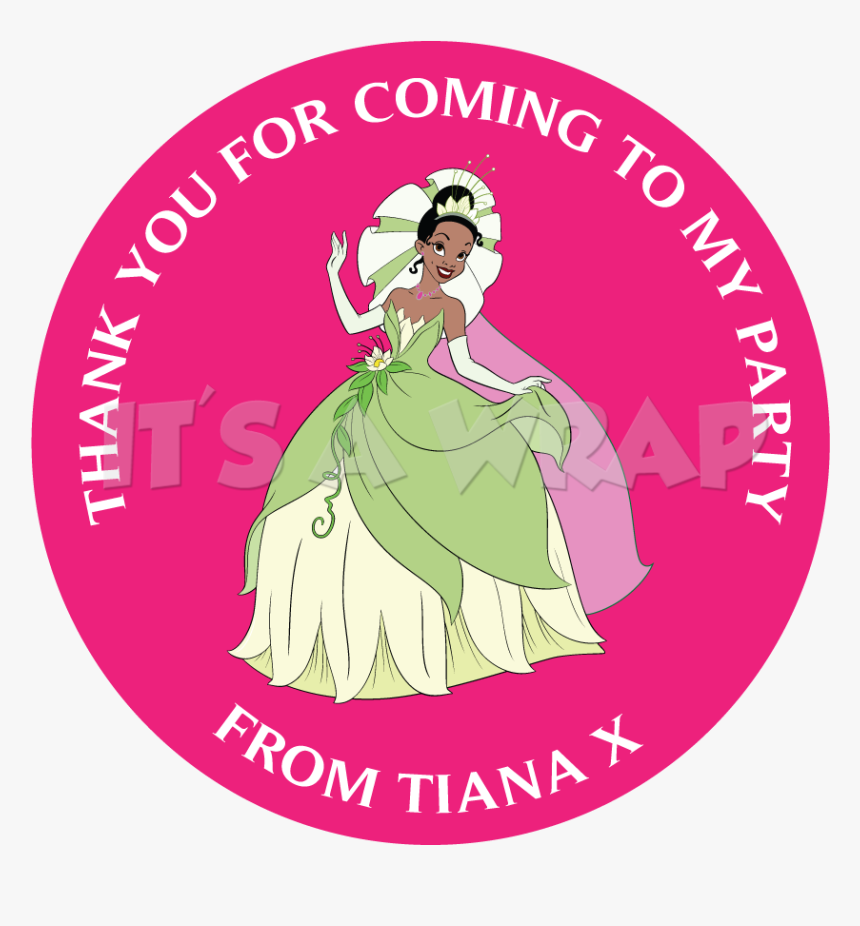Princess Tiana Sweet Cone Stickers, HD Png Download , Transparent Png ...