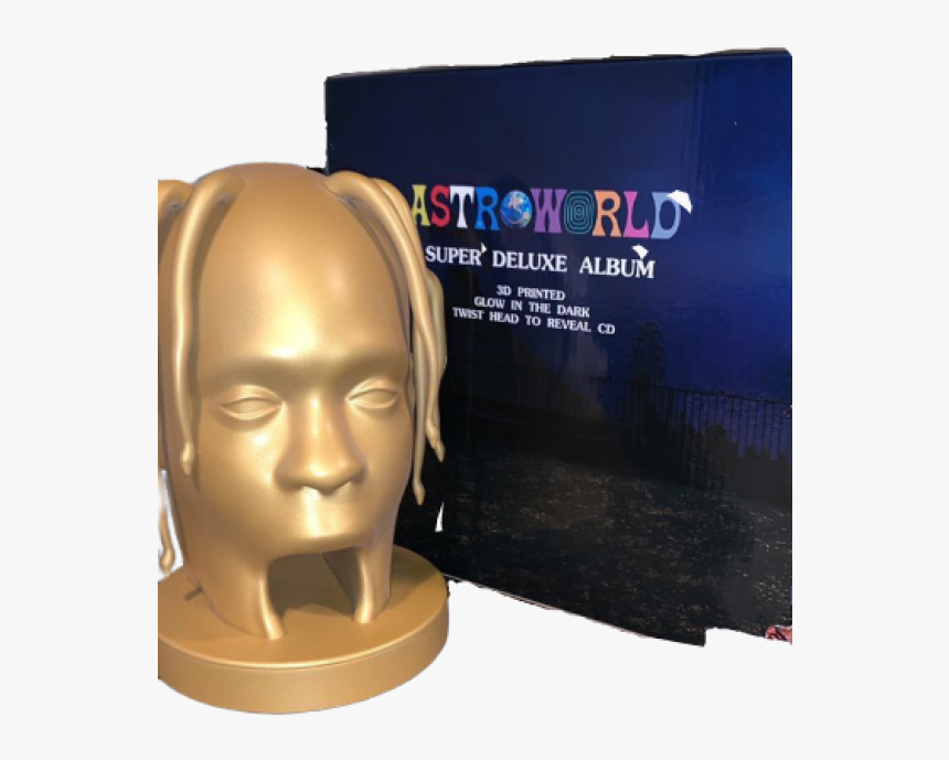 Astroworld Super Deluxe Album 3d Printed Glow In The, HD Png Download ...