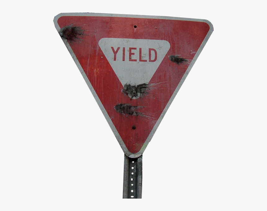 Yield Sign Png, Transparent Png , Transparent Png Image - PNGitem