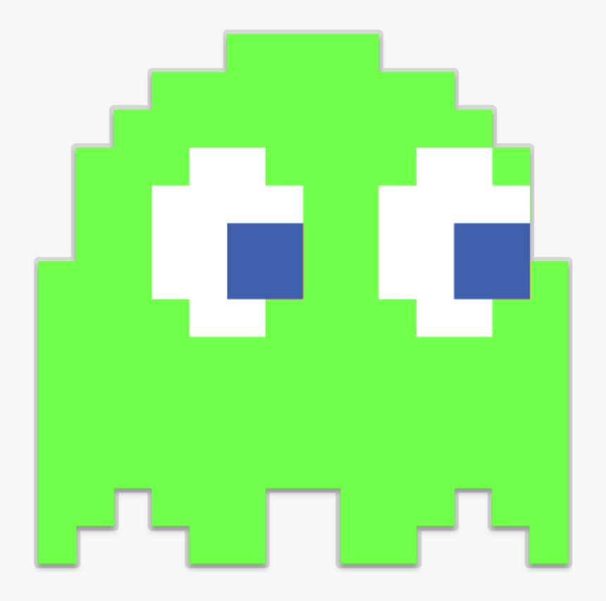 #pacman #pac Man #pac-man #pacman - Pac Man White Ghost, HD Png ...