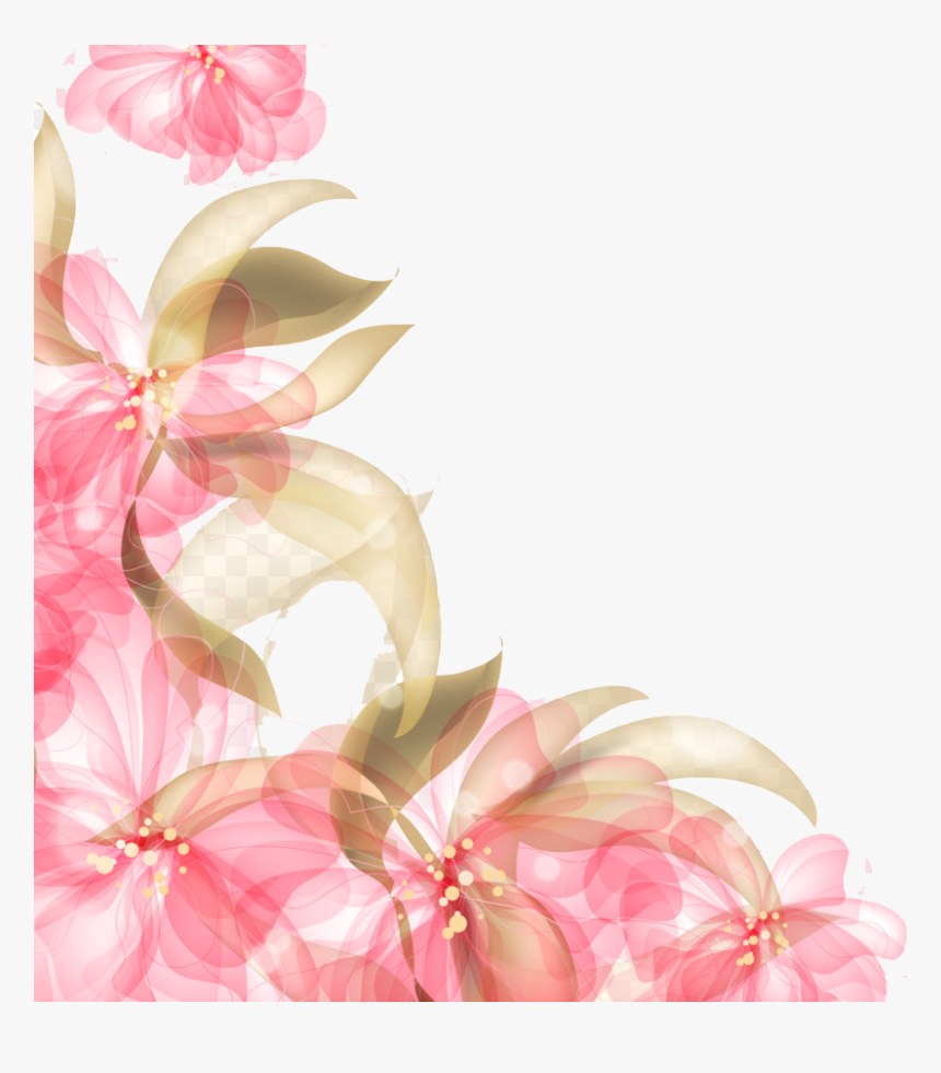 Vector Flower Background Png , Png Download, Transparent Png ...