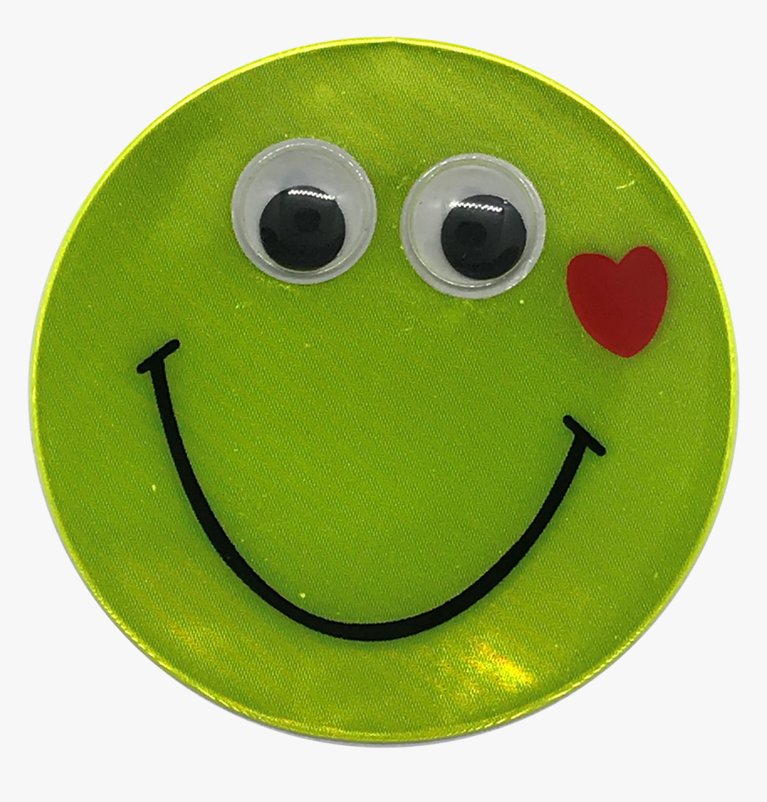 Reflective Smile Sticker With 3d Eyes, HD Png Download , Transparent ...