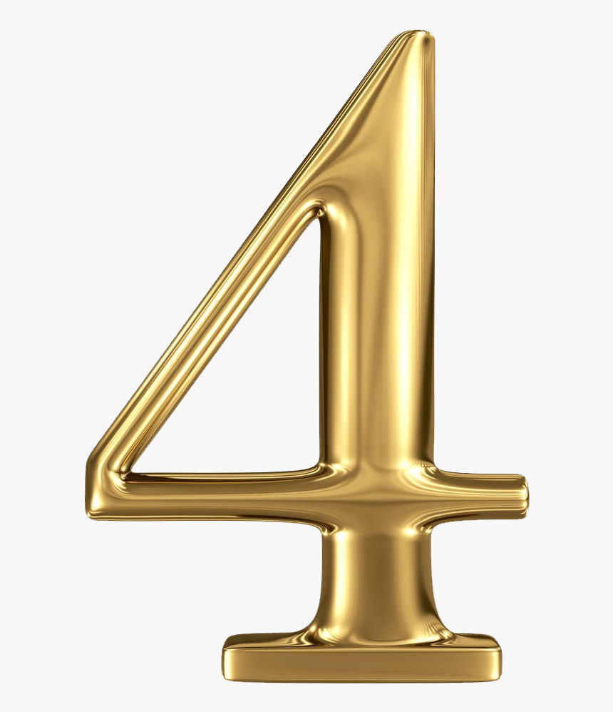 Golden Stereo Number Illustration Stock Png File Hd, Transparent Png ...