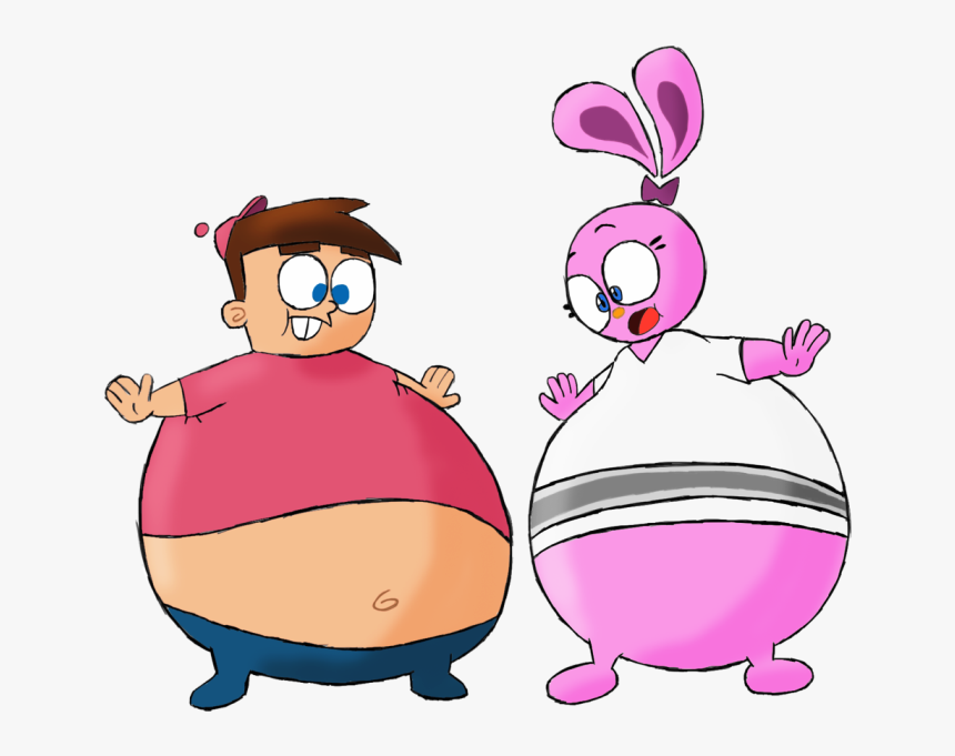 Fat Timmy Turner And Yin Bloated-tr407, HD Png Download , Transparent ...