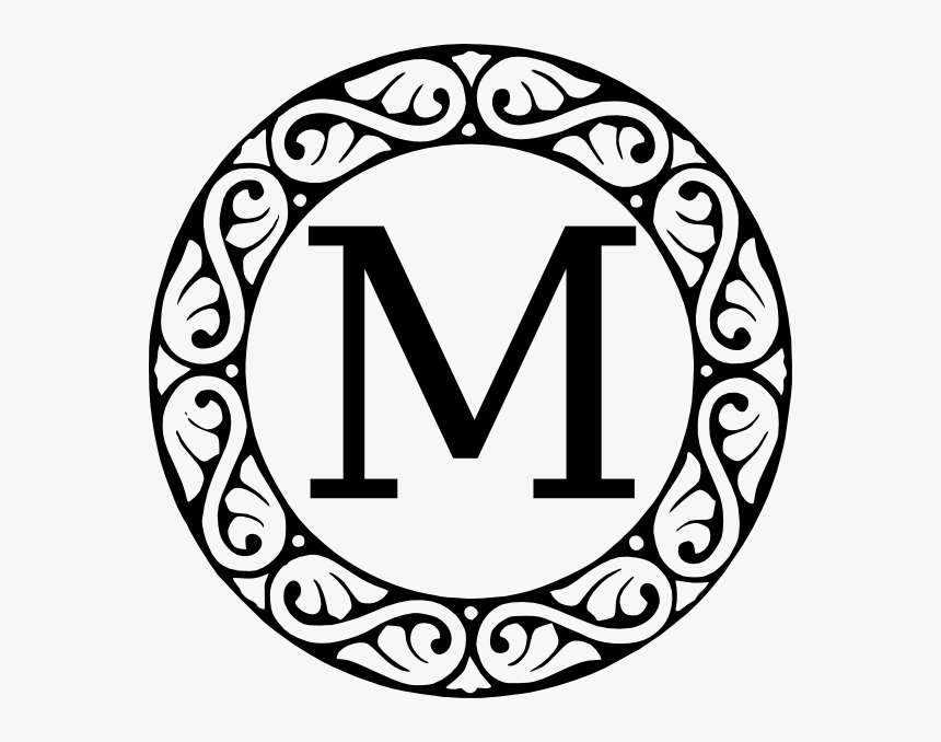 M Monogram Png, Svg Clip Art For Web, Transparent Png , Transparent Png ...