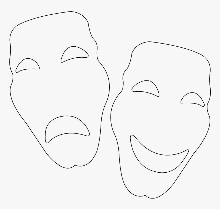 Theater Masks Png, Transparent Png , Transparent Png Image - PNGitem