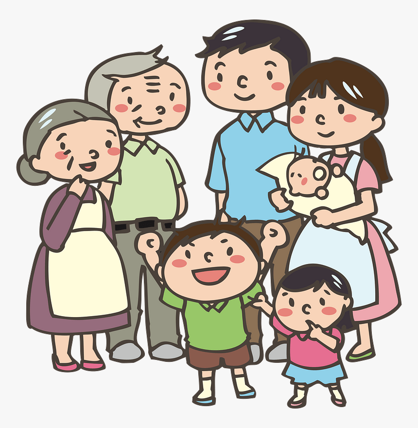 Extended Family Clipart, HD Png Download , Transparent Png Image - PNGitem