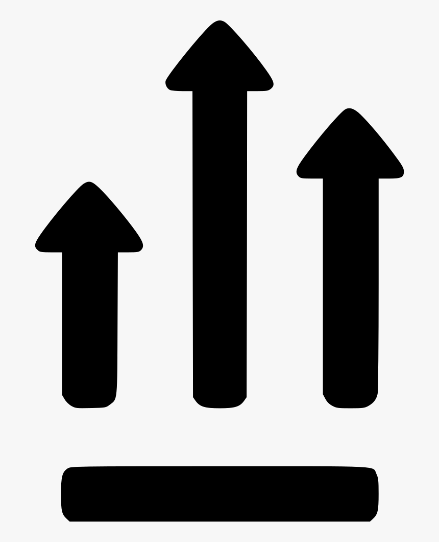 Increase Growth Arows Up Top Reach Chart, HD Png Download , Transparent ...