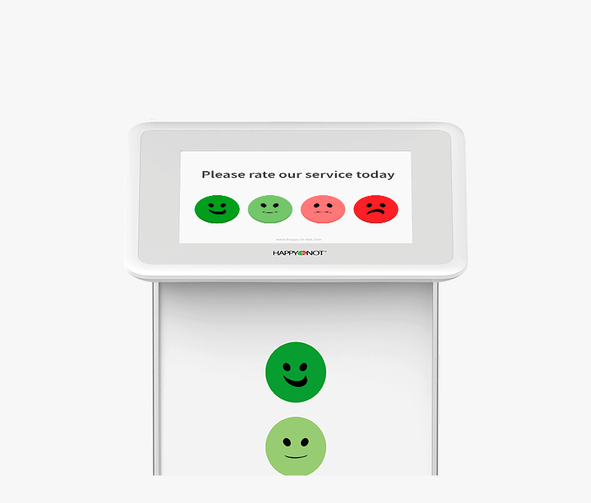 Happyornot Smiley Touch- Front View, HD Png Download , Transparent Png ...