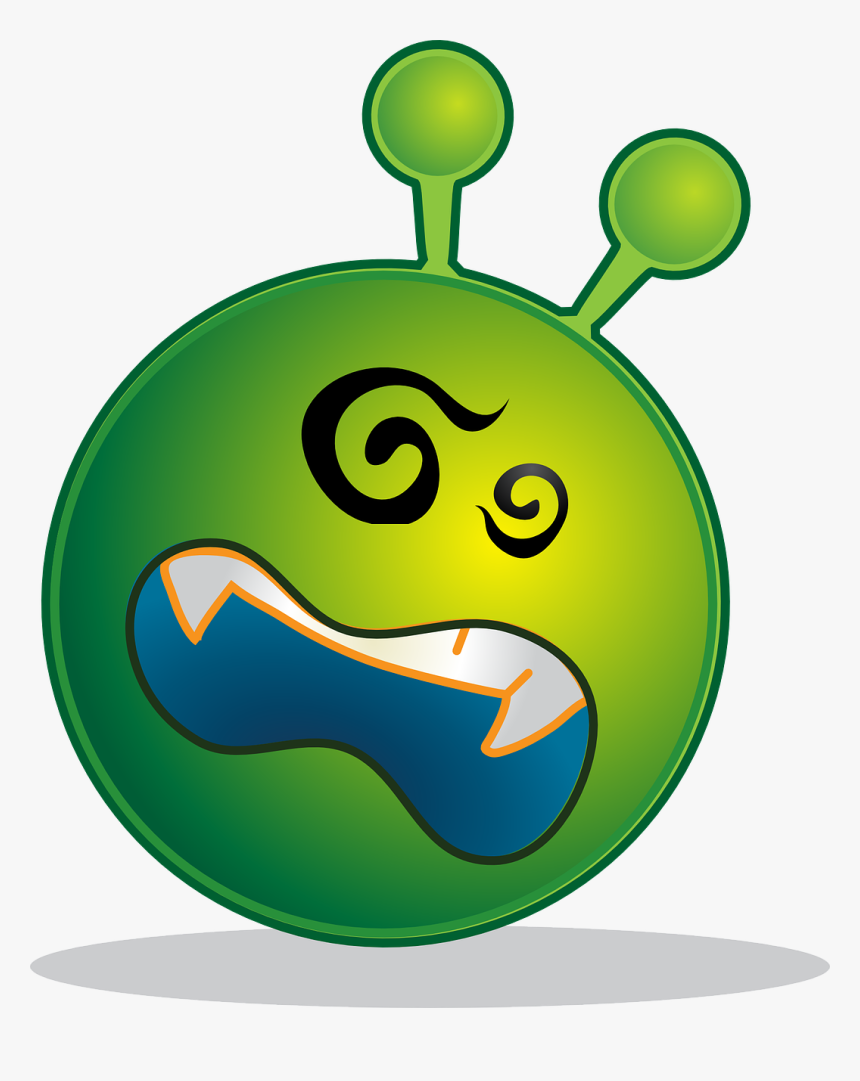 Alien, Smiley, Emoji, Emoticon, Symbol, Character, - Smiley, HD Png ...