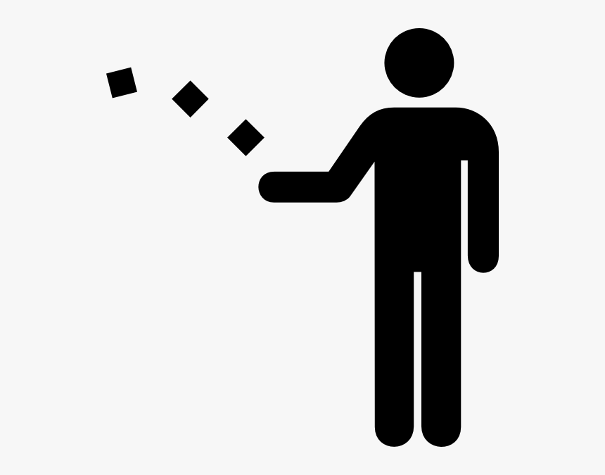 Throw Rubbish Png - Person Throwing Trash Png, Transparent Png ...