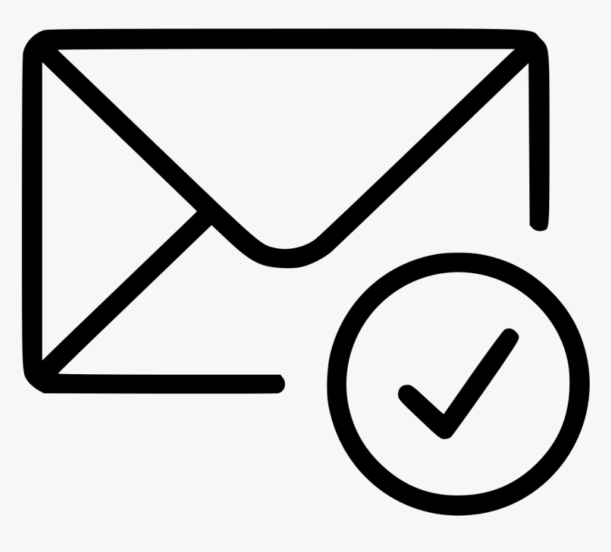 Check Aprove Email Message - Check Email Icon Png, Transparent Png ...