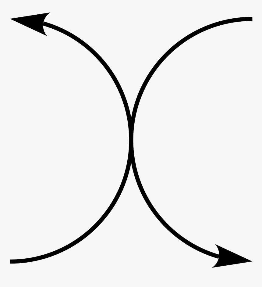 Two Half Circles Symbol, HD Png Download , Transparent Png Image - PNGitem