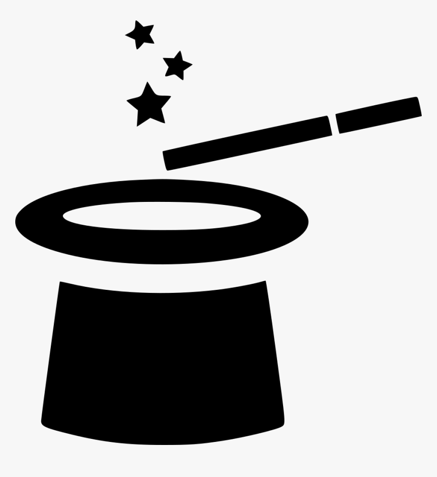 Magic Clipart Black And White