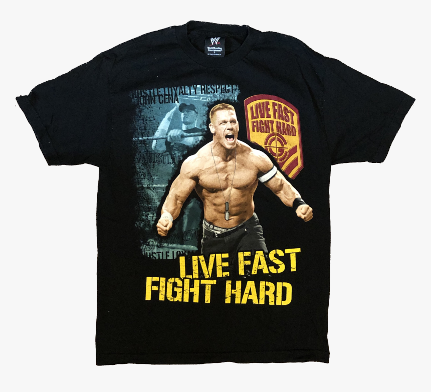 2005 John Cena Live Fast, Fight Hard, HD Png Download , Transparent Png ...
