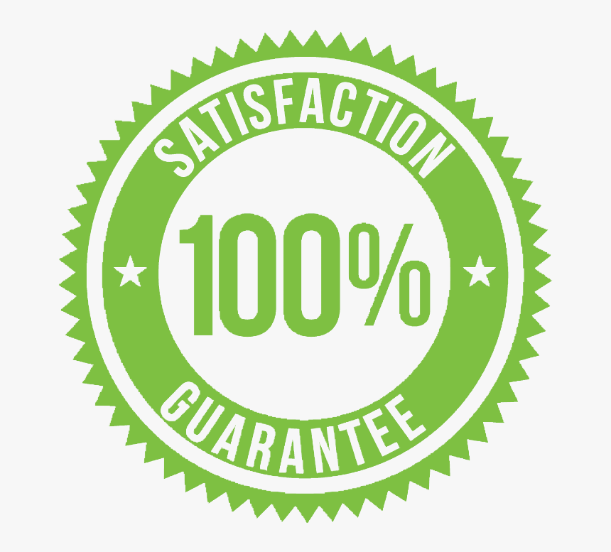 100 Satisfaction Guarantee Png, Transparent Png , Transparent Png Image ...