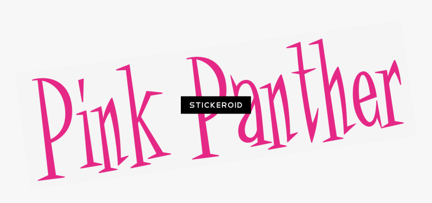Pink Panther Logo, HD Png Download , Transparent Png Image - PNGitem