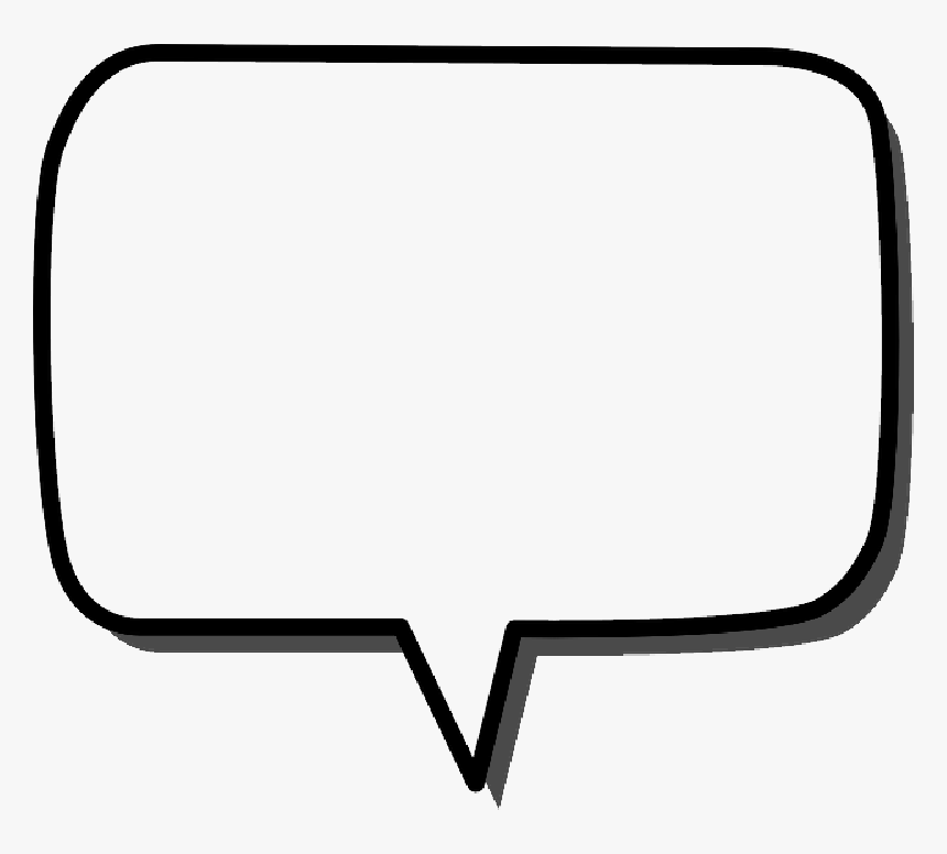 Shapes, Round, Text, Shape, Speech, Rectangle, Corners, HD Png Download ...