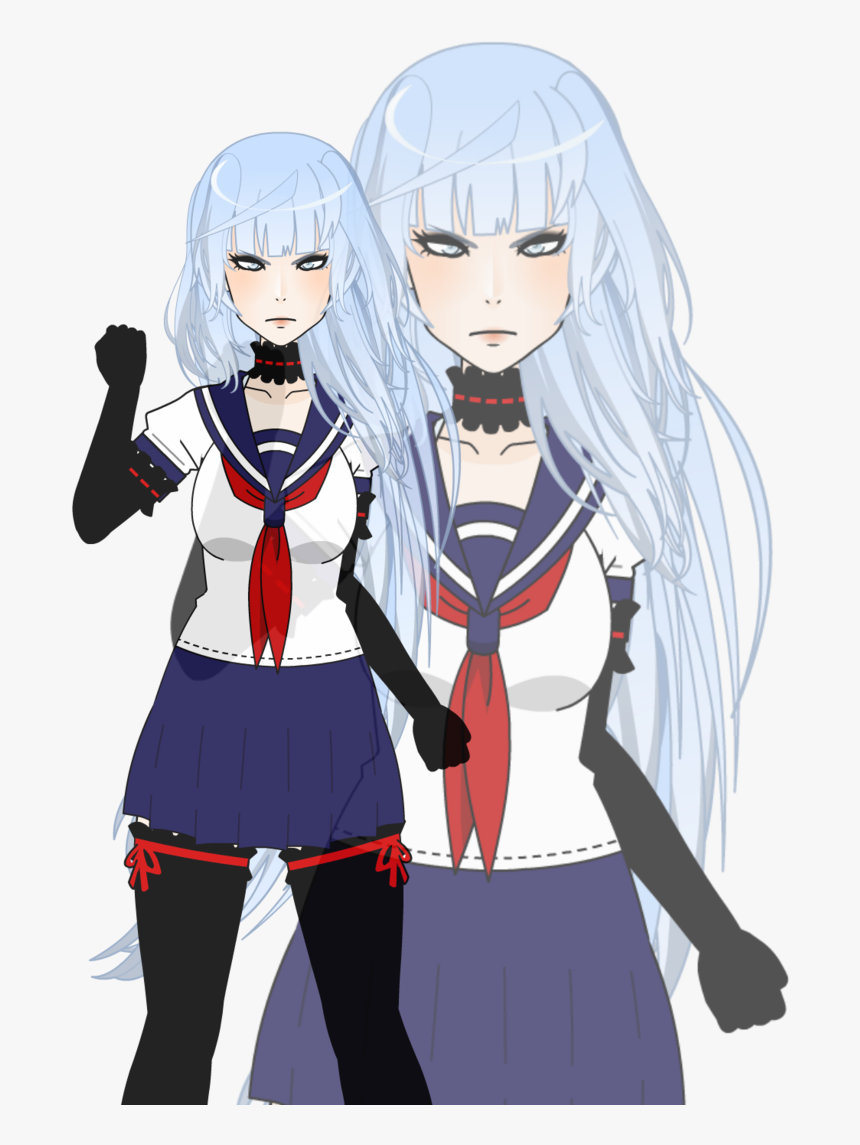 Megami Saikou Kisekae Yandere Simulator Rival By Rh, HD Png Download ...