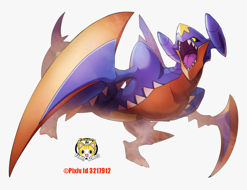 Render Garchomp, HD Png Download , Transparent Png Image - PNGitem