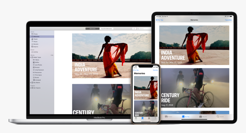 A Shared Album On Iphone, Ipad, And A Mac, HD Png Download ...