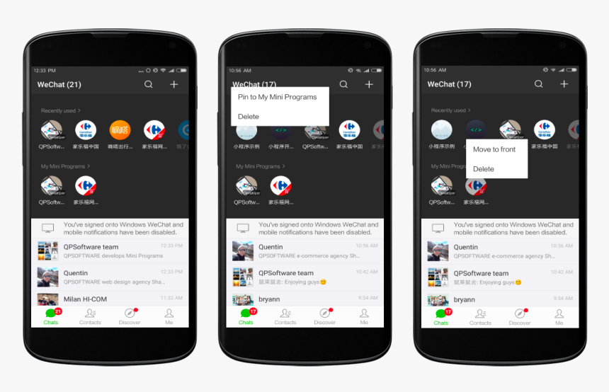 The Wechat Mini Programs Are On Tencent S Servers,, HD Png Download ...