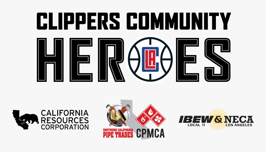 Clippers Community Heroes, HD Png Download , Transparent Png Image ...
