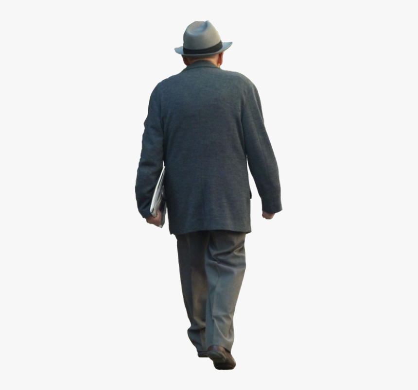 Man Facing Away From Camera