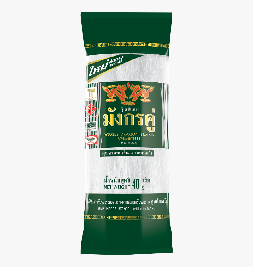 Double Dragon Brand Bean Vermicelli, HD Png Download , Transparent Png ...