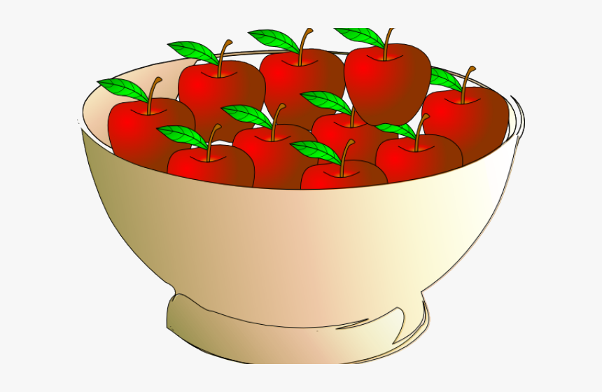 Apple Clipart Bowl, HD Png Download , Transparent Png Image - PNGitem