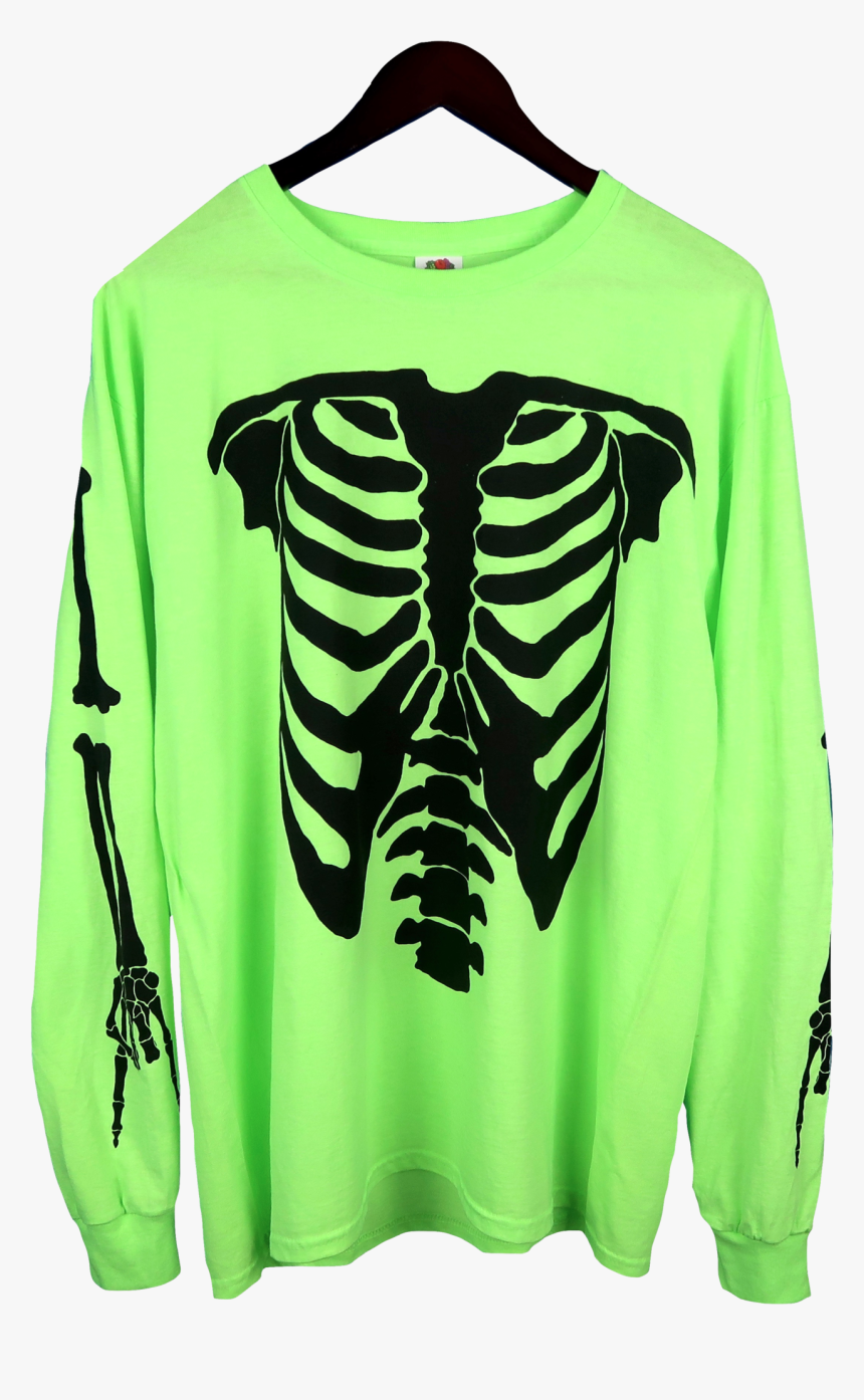 Playboi Carti Die Lit Tour Skeleton Long Sleeve, HD Png Download ...