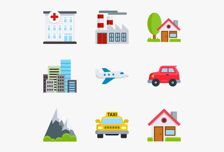 40 Place Icon Packs, HD Png Download , Transparent Png Image - PNGitem