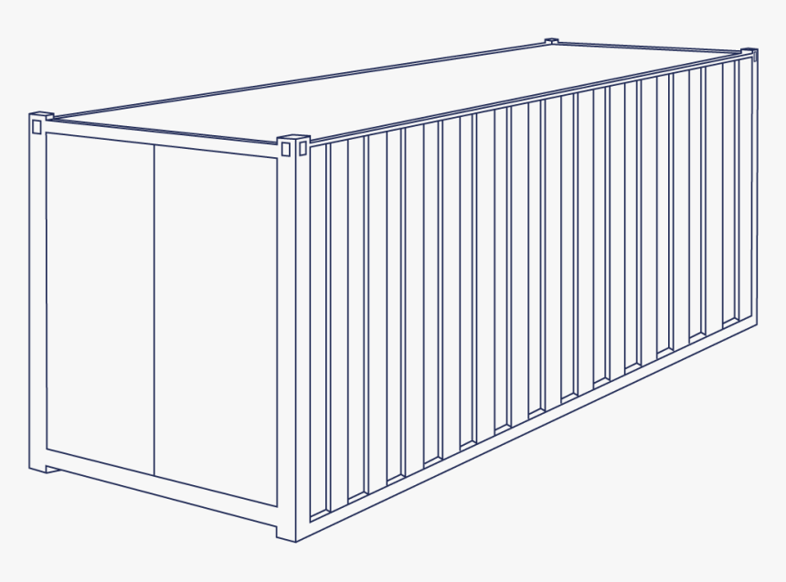 40ft Standard Shipping Container, HD Png Download , Transparent Png ...