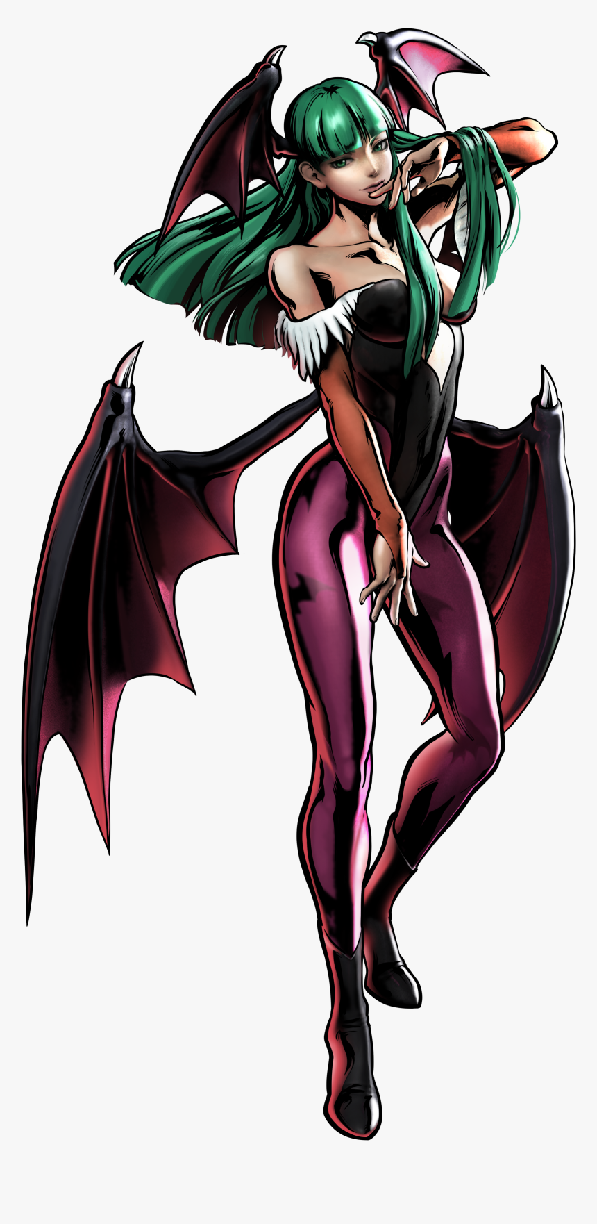 Morrigan Aensland, From Darkstalkers ~ Vampire Savior, HD Png Download , Transparent Png Image ...