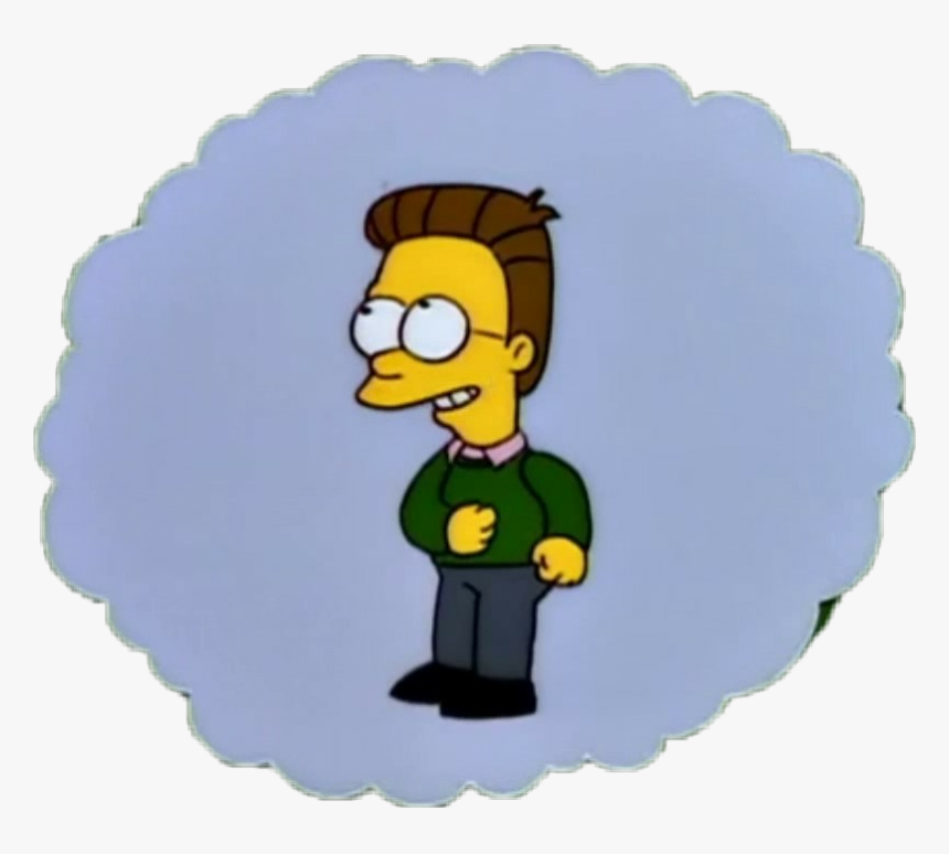 #ned #flanders #kid #children #simpsons #thesimpson, HD Png Download ...