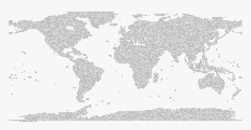 World Map Blank With Borders